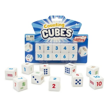 Learning Resources Giant Soft Number Cubes, Early Math Manipulatives ...