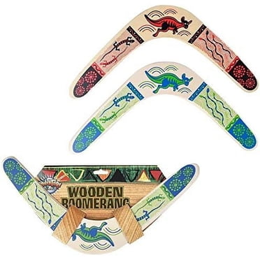 Retro Wood Boomerang - Walmart.com