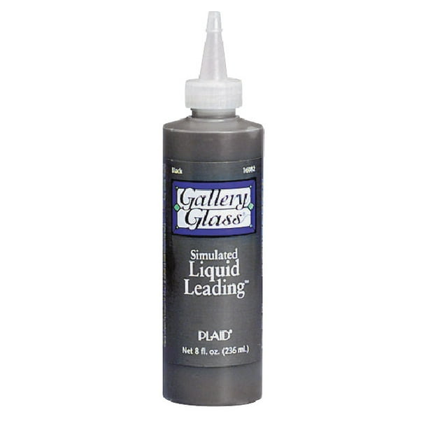 Gallery Glass Liquid Lead, Black, 8 Ounces - Walmart.com
