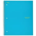 Five Star Notebook, 3 Subject, Wide Ruled, 6 Pack, Assorted (73449 ...