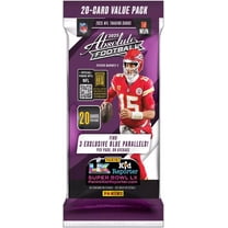 NFL Panini 2025 Absolute Football Trading Card VALUE Pack (20 Cards ...