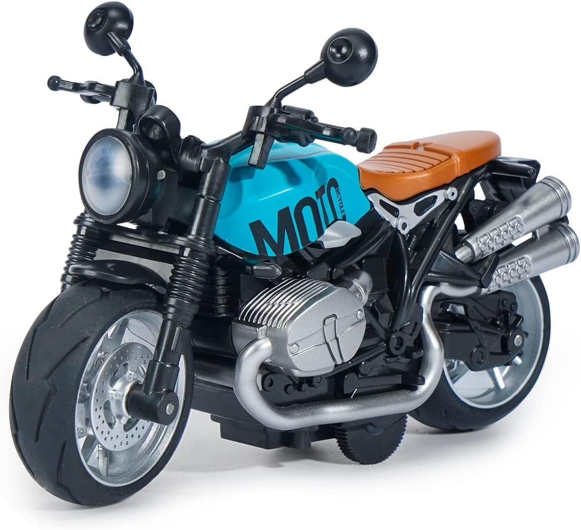 Motorcycle Toy - Pull Back Motorcycles with Sound and Light Toy,Toy ...