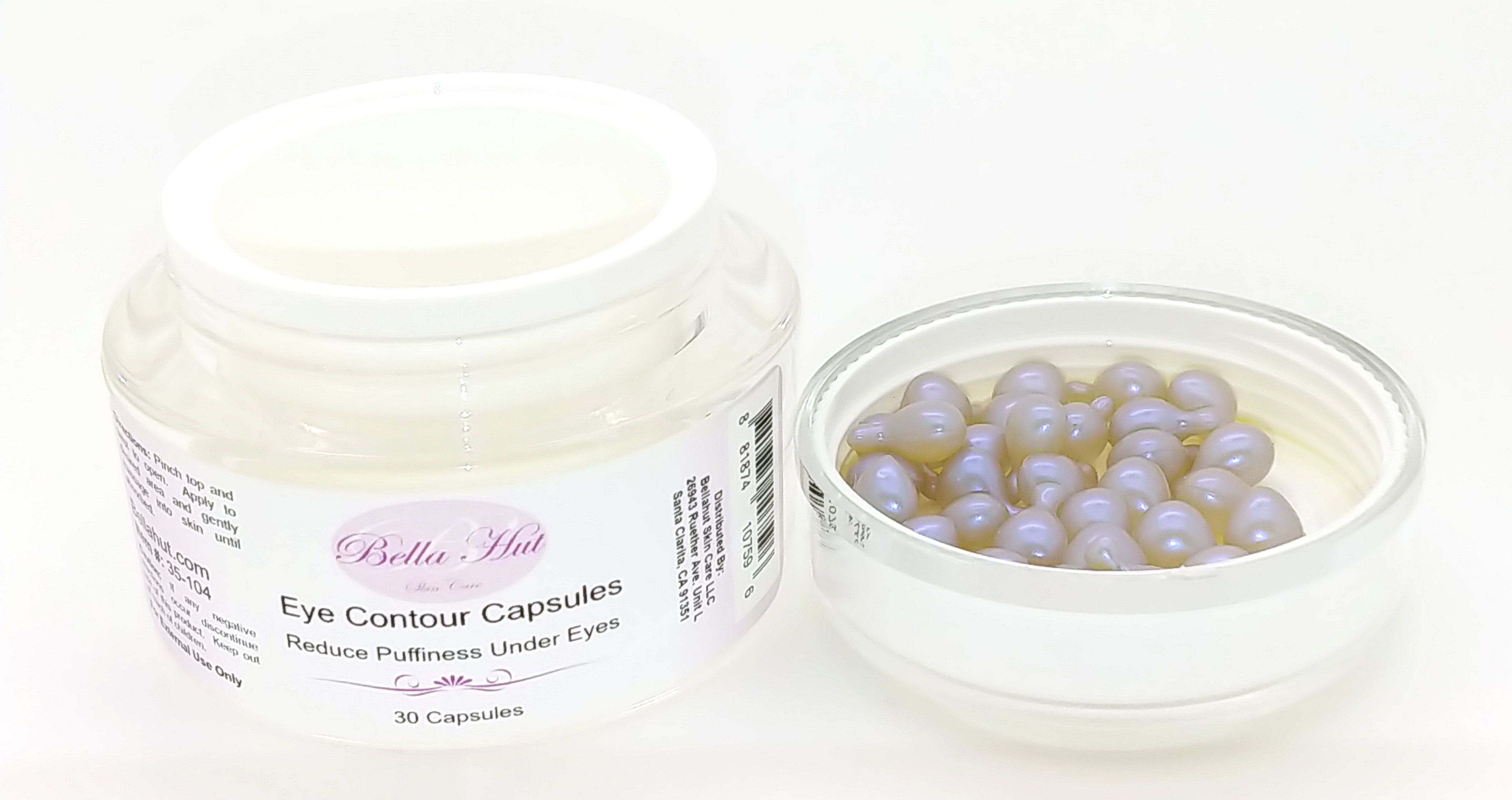 Bellahut Eye Contour Capsules, 30 Capsules, Helps Reduce Puffiness and ...