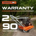 YARDMAX YC1160 2,500 lb. Compaction Force Plate Compactor YARDMAX 6.5HP ...