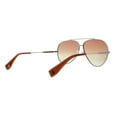 Marc Jacobs MJ 1007/S HA 06LB Ruthenium Aviator Sunglasses for womens - Walmart.com