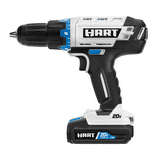 HART 20-Volt Power Tools Set: 2-Piece Drill/Impact Driver Combo with 1 ...
