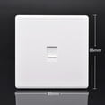 1 Port Gigabit Network Socket, Ethernet RJ45 LAN Cable Faceplate ...