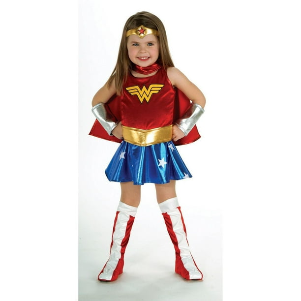 Classic Wonder Woman Deluxe Toddler Girl's Costume - Walmart.ca