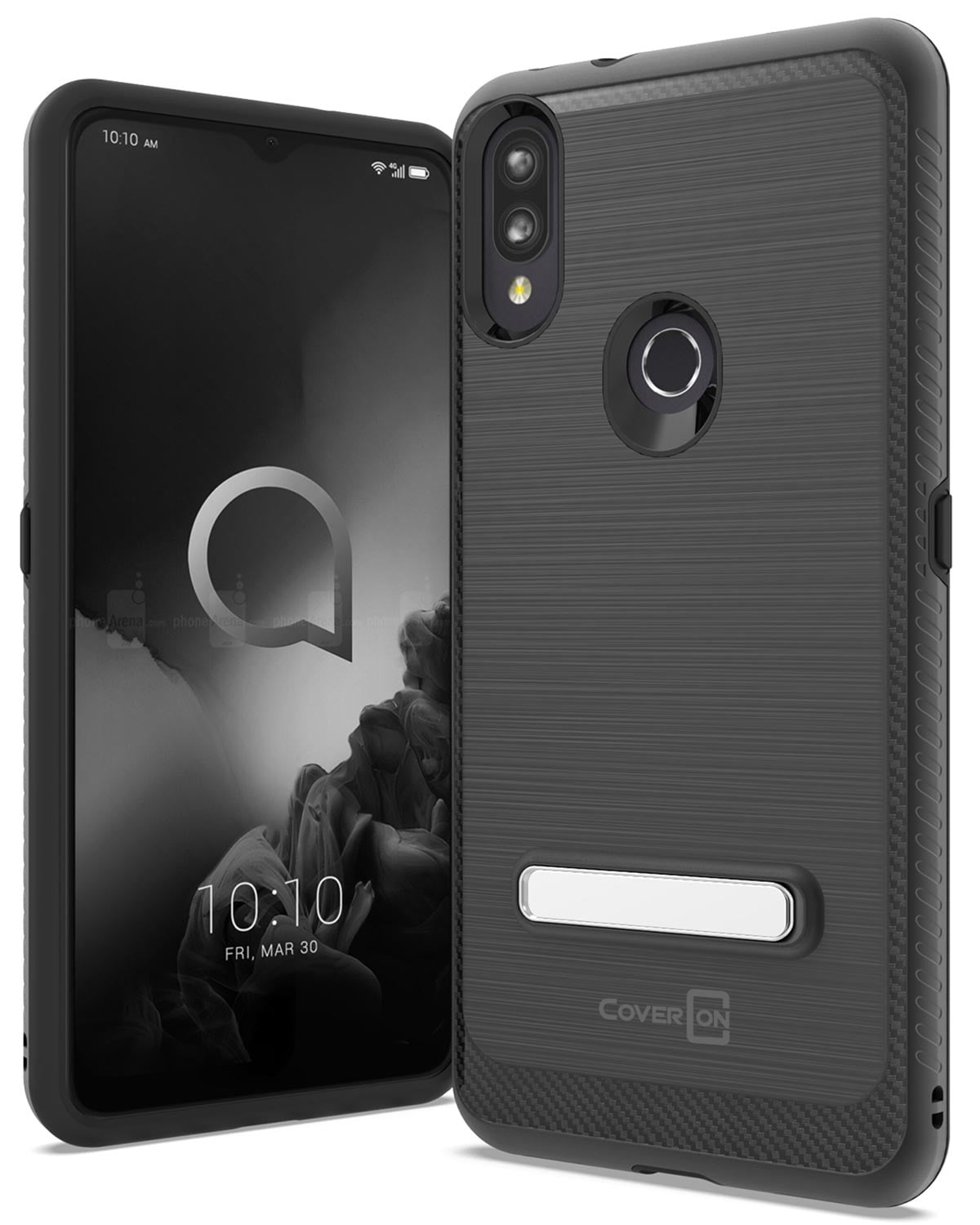 CoverON Alcatel 3V 2019 Case with Magnetic Metal Kickstand Protective ...