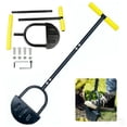 HOARBOEG Half Moon Lawn Edger – Manual Saw-Tooth Garden Edging Shovel ...