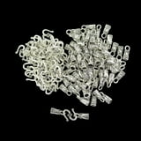 30 Sets Hook End Caps Leather Cord Jewelry Making Hook Clasps - Walmart.com