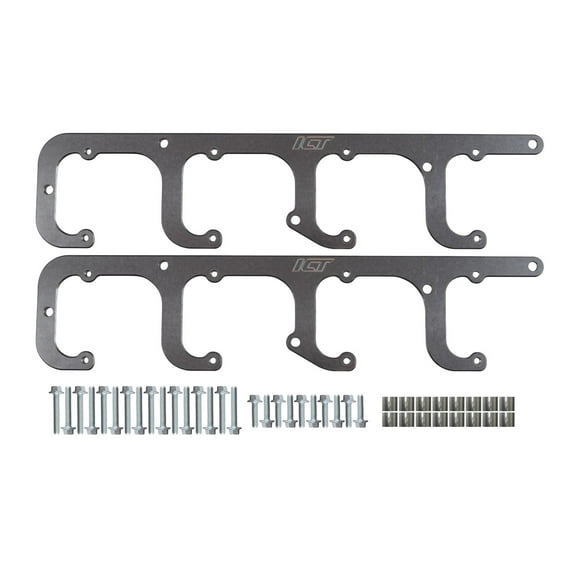ICT Billet LSX Front Engine Plate 1 piece Aluminum Chevy Solid Motor ...