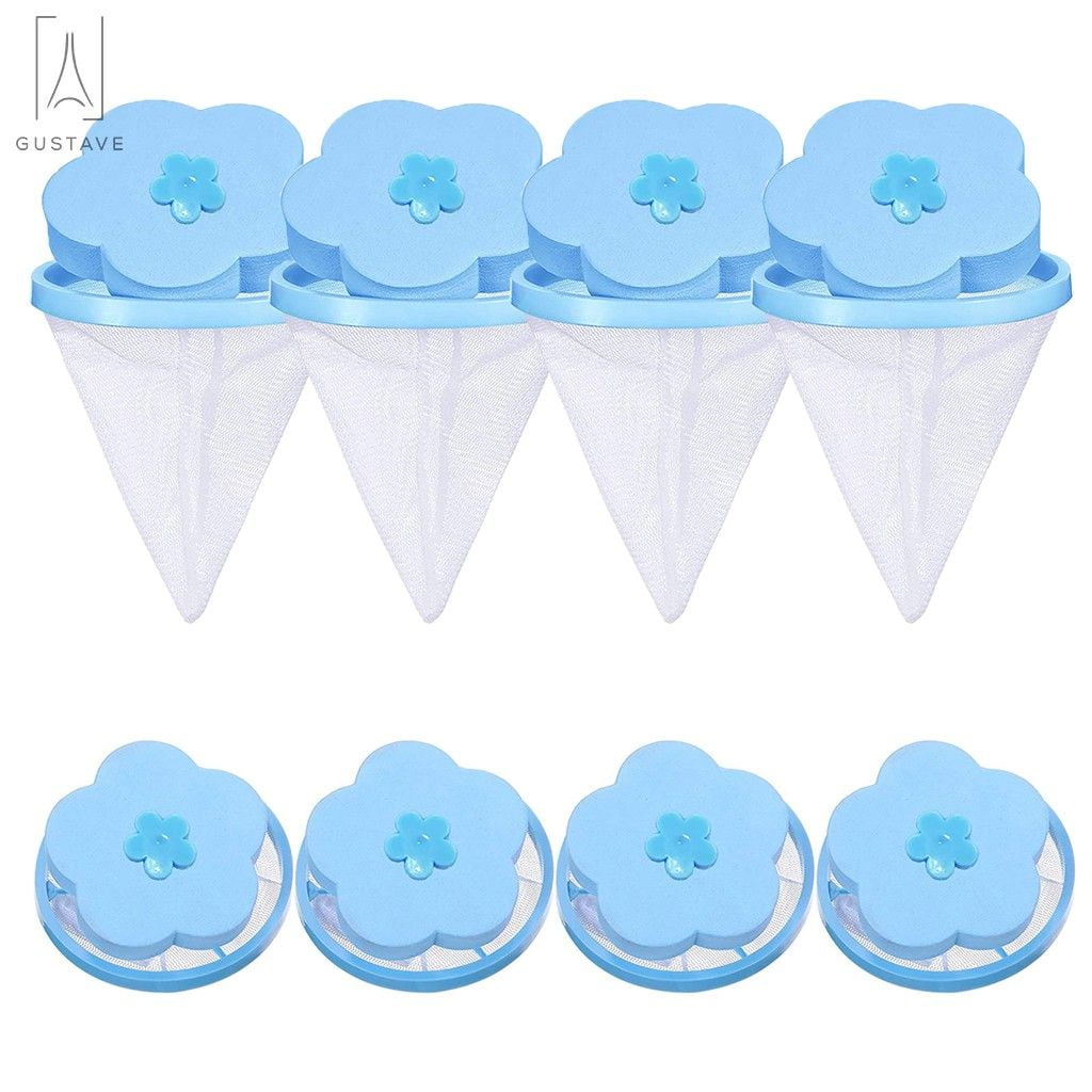 Gustavedesign 4PC Reusable Washing Machine Lint Catcher Household ...
