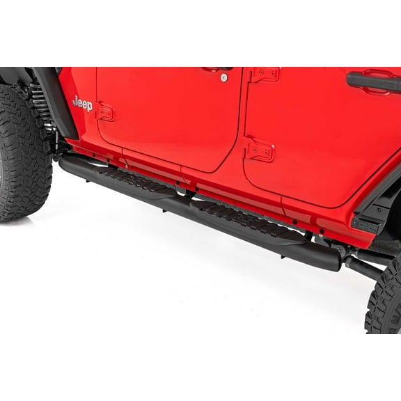 Rugged Ridge by RealTruck 3" Tube Side Steps for Jeep Cherokee ...