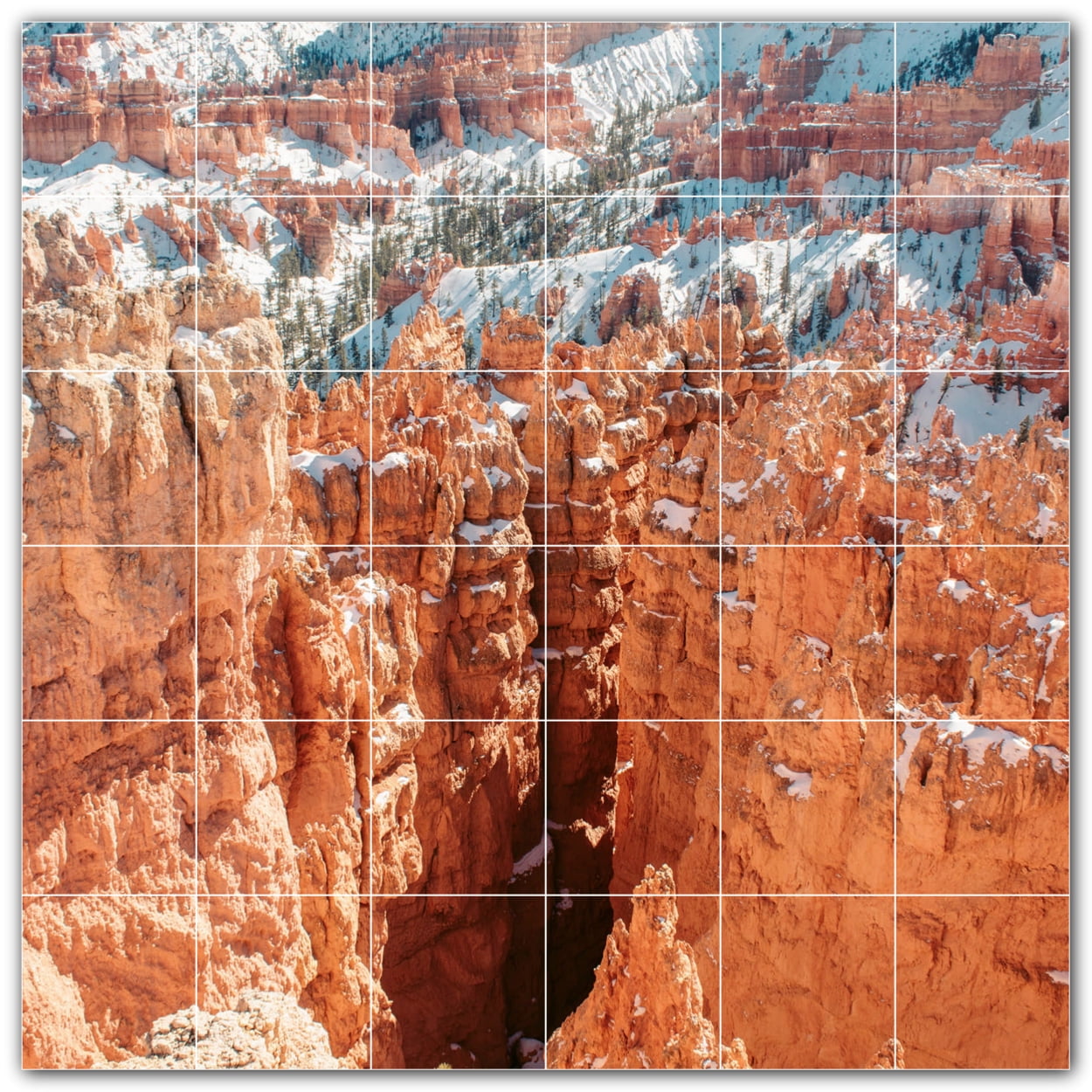 Picture-Tiles.com: Canyon Ceramic Tile Wall Mural WAL500327-66XL. 72"W ...