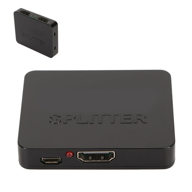 Splitter 1 In 2 Out HD Multimedia Interface Splitter For Dual Monitors ...