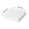100 Count 20cm Square Patty Paper, Non-Stick Parchment Paper Squares ...