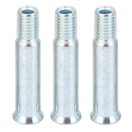 Greensen 15pcs Steel Construction Skate Axles Wheel Screw Bolt Fittings ...