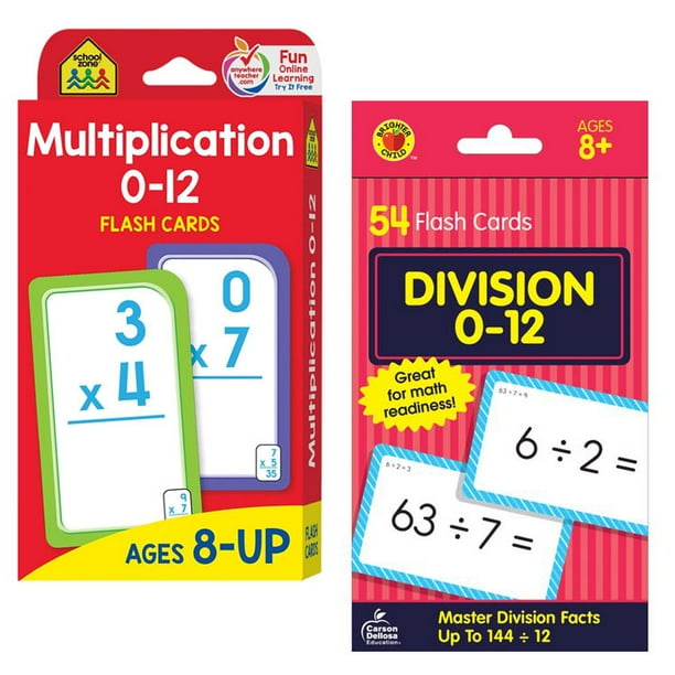 Flash Card Set: Flash Card: Multiplication 0 -12: Flashcards (Other ...