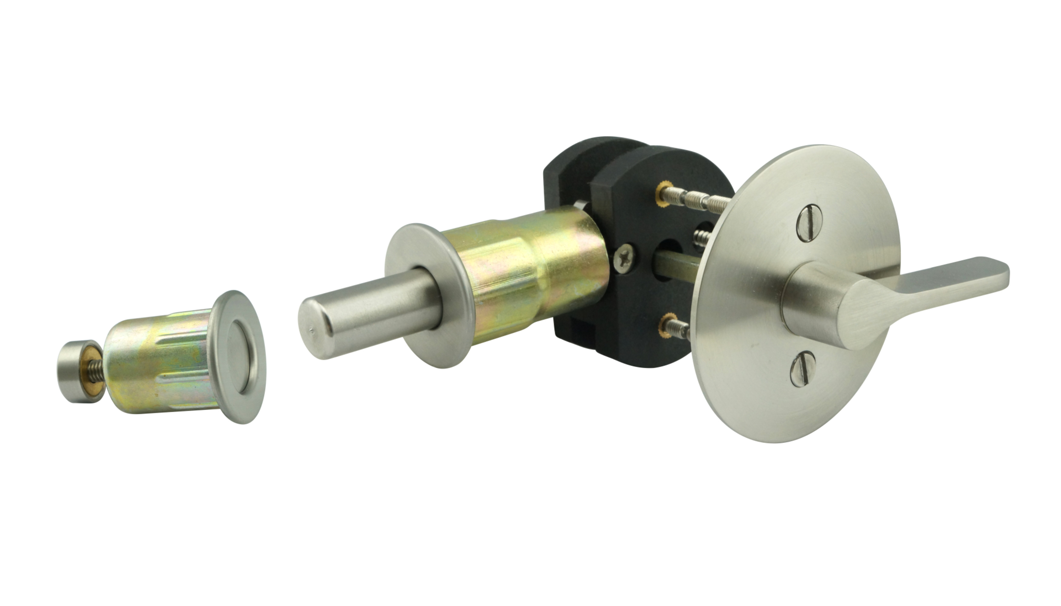 Buy Inox Ec1217-Bd4312 Privacy Latch For Sliding Barn Door - Black ...