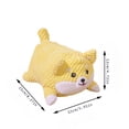 Cat Pillow & Cat Toy, Ultra Soft Fluffy Half Donut Cat Calming Pillow ...