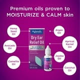 Hyland's Itchy Ear Treatment, Dry Ear Relief Oil, Fast Relief for Ear ...