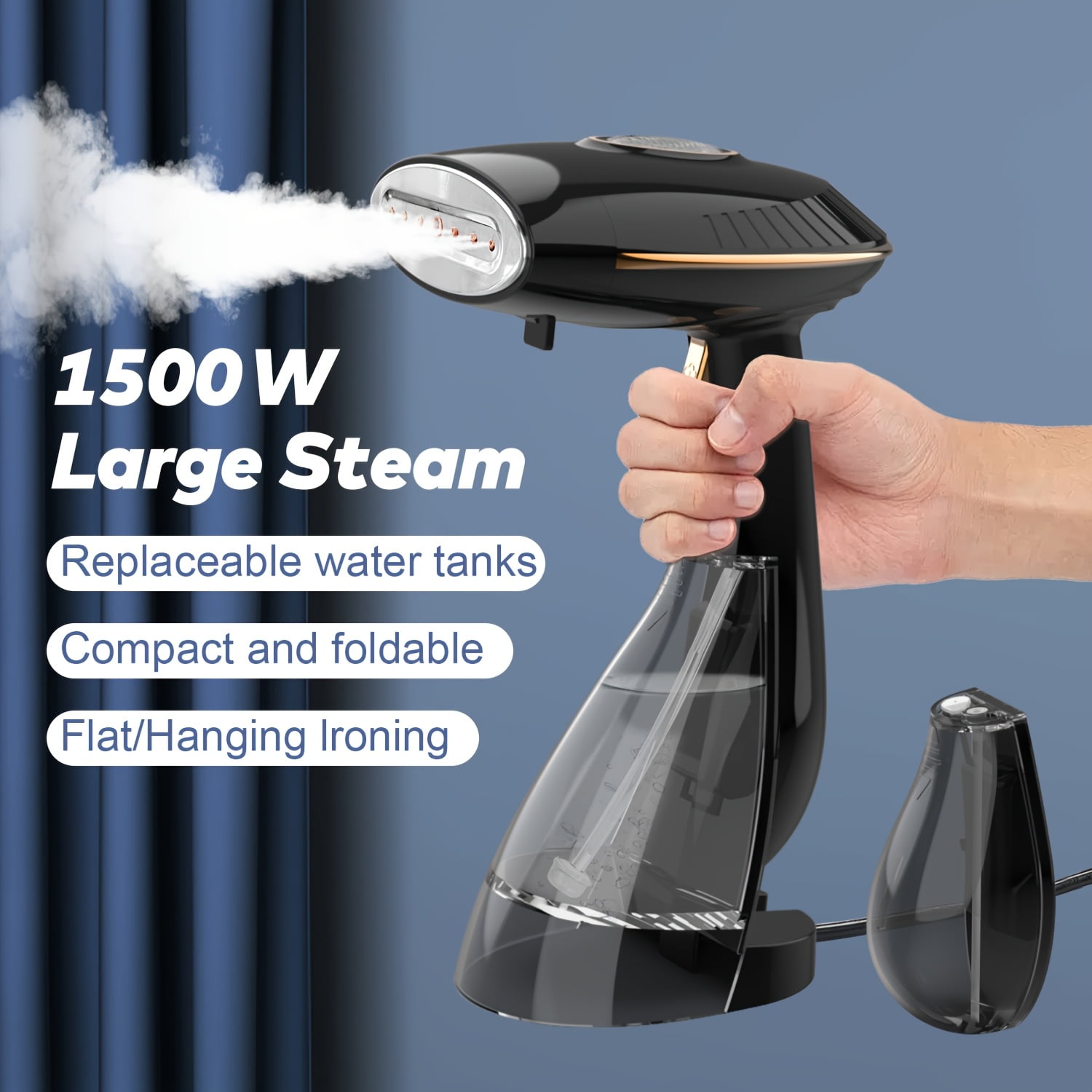 Click here for Unbranded 1500w Portable Handheld Garment Steamer... prices