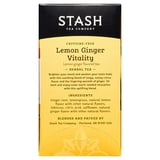 Stash Tea Lemon Ginger Herbal Tea, 20 Ct, 1.1 Oz - Walmart.com