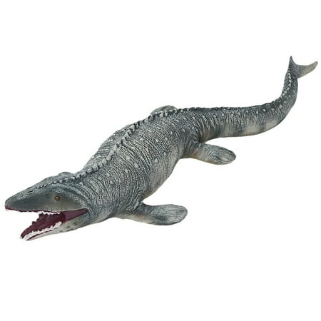 Simulation Mosasaurus Model Dinosaur Toy Action Figure Hand Painted ...