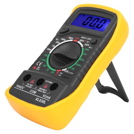 Herwey Handheld Multimeter,Handheld Digital Pocket Multimeter Backlight ...