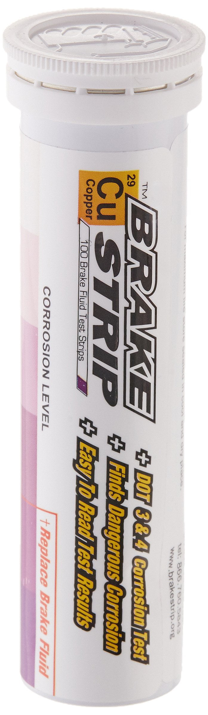 Phoenix Systems 3001-B Brake Fluid Test Strips Tube Of 100 - Walmart.com