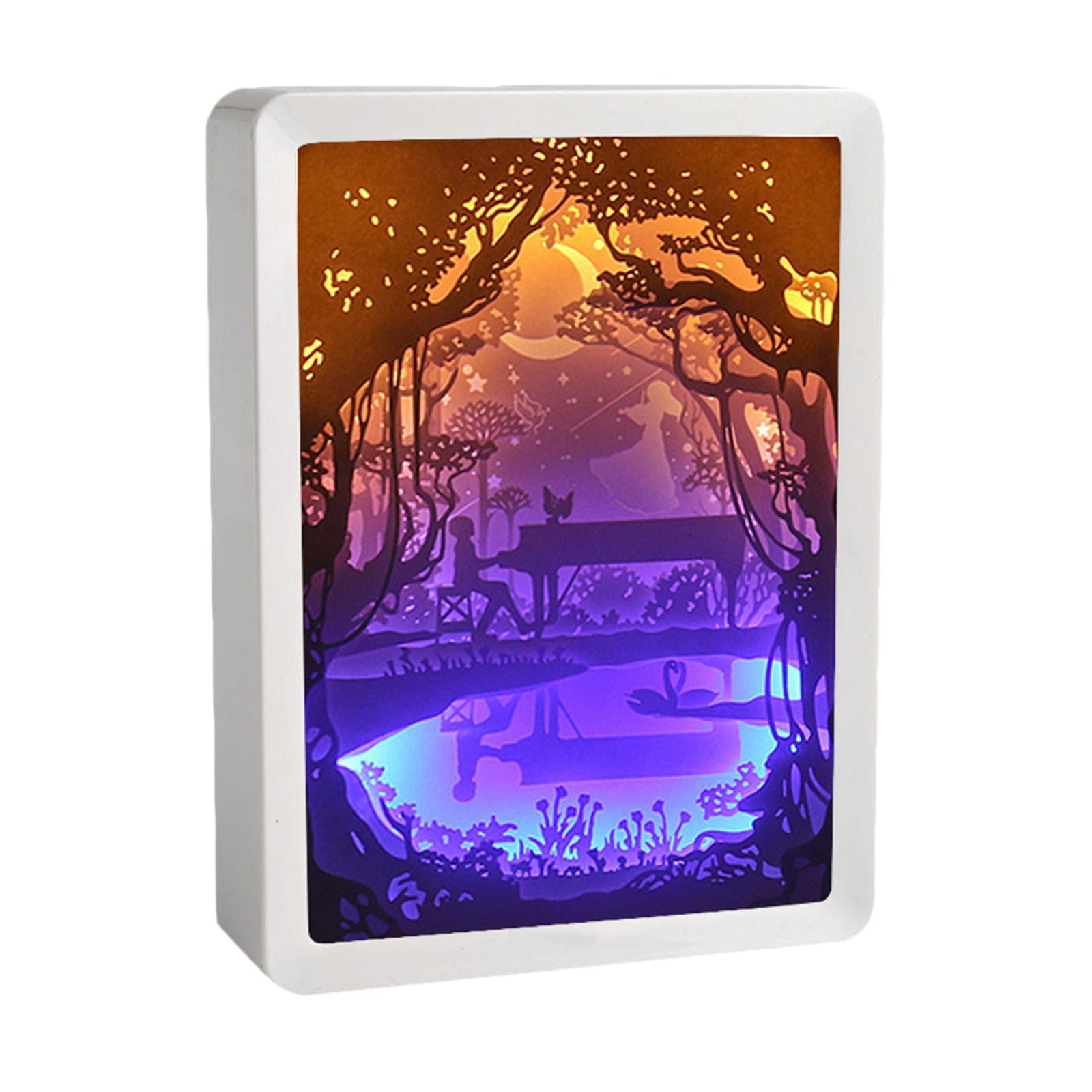 Click here for Beloving Papercut Night Decorative Shadow Box Pape... prices