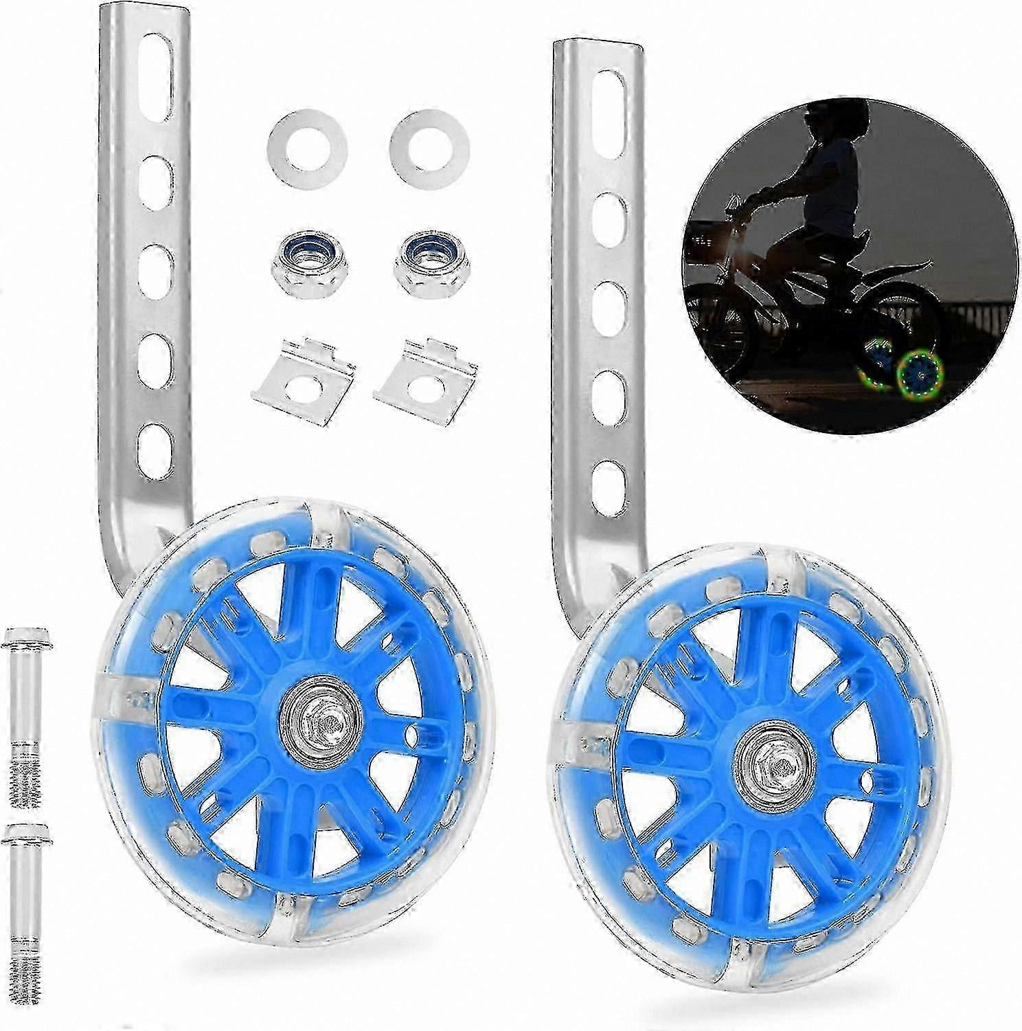 Kids Bike Training Wheels, Stabilizer Wheels for 12-20 Inch Bicycles ...