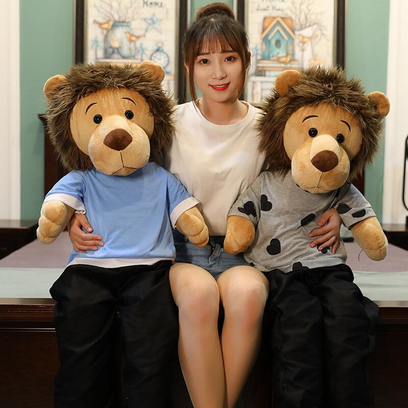The kings eternal monarch Big Minomi lion Cute plush Doll Stuffed Toys ...