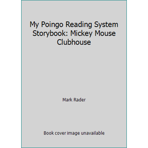 Pre-Owned My Poingo Reading System Storybook: Mickey Mouse Clubhouse ...