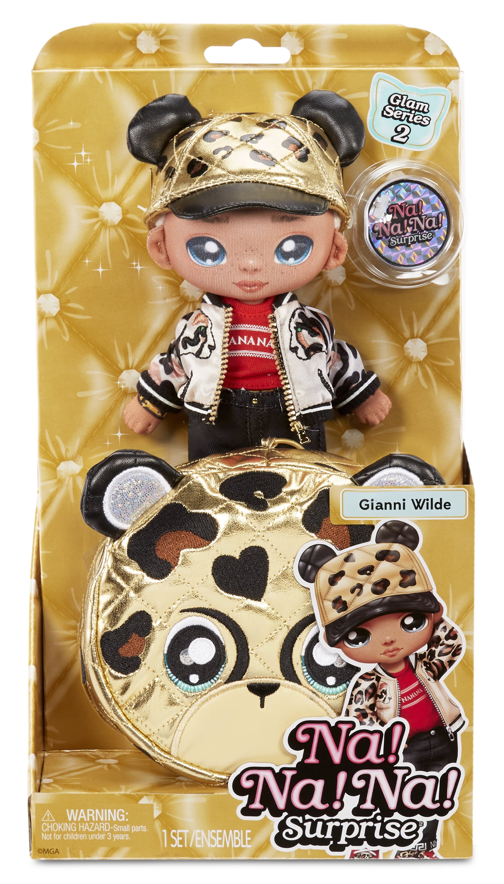 Buy Na Na Na Surprise Glam Series 2 Gianni Wilde - Cheetah-Inspired 7.5 ...