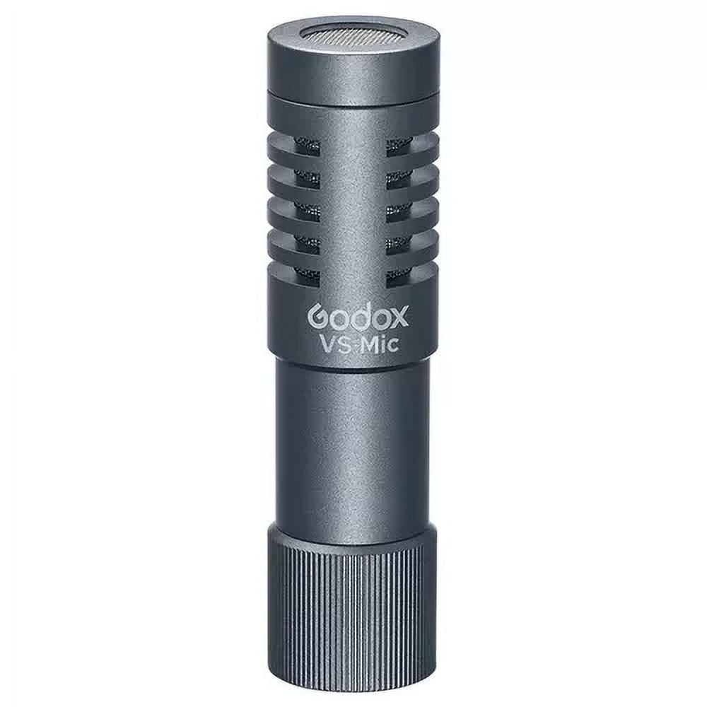 Microfono Godox Vs-mic Shotgun Con Montaje Para Cámara Color Gris ...