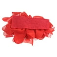 Offray Red 4 1/2" Handmade Chiffon Flower w/ Lace Applique, 1 Each ...