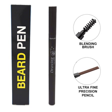 Beard Pen Barber Pencil And Brush Male Mustache Shaping Pen Waterproof ...