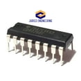 CD4026BE CD4026 CD4026 CMOS Decade Counter/Divider with Decoded 7-Segment Display Outputs and ...