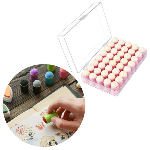 wolftale 40 Pieces Finger Sponge Daubers for Painting Daubers Craft ...