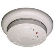 First Alert BRK 7010B Hardwired Photoelectric Smoke Alarm with Battery ...
