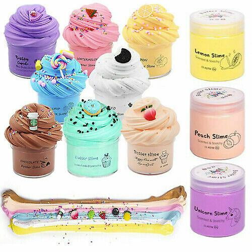 Fairy Floss Cloud Slime Reduced Pressure Soft Mud Stress Relief Kids ...