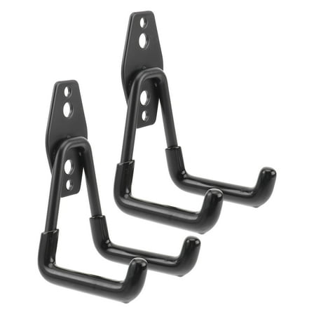 HUHOLE Heavy Duty Storage Hooks, 4PC Rafter Hangers, Pegboard Garage ...