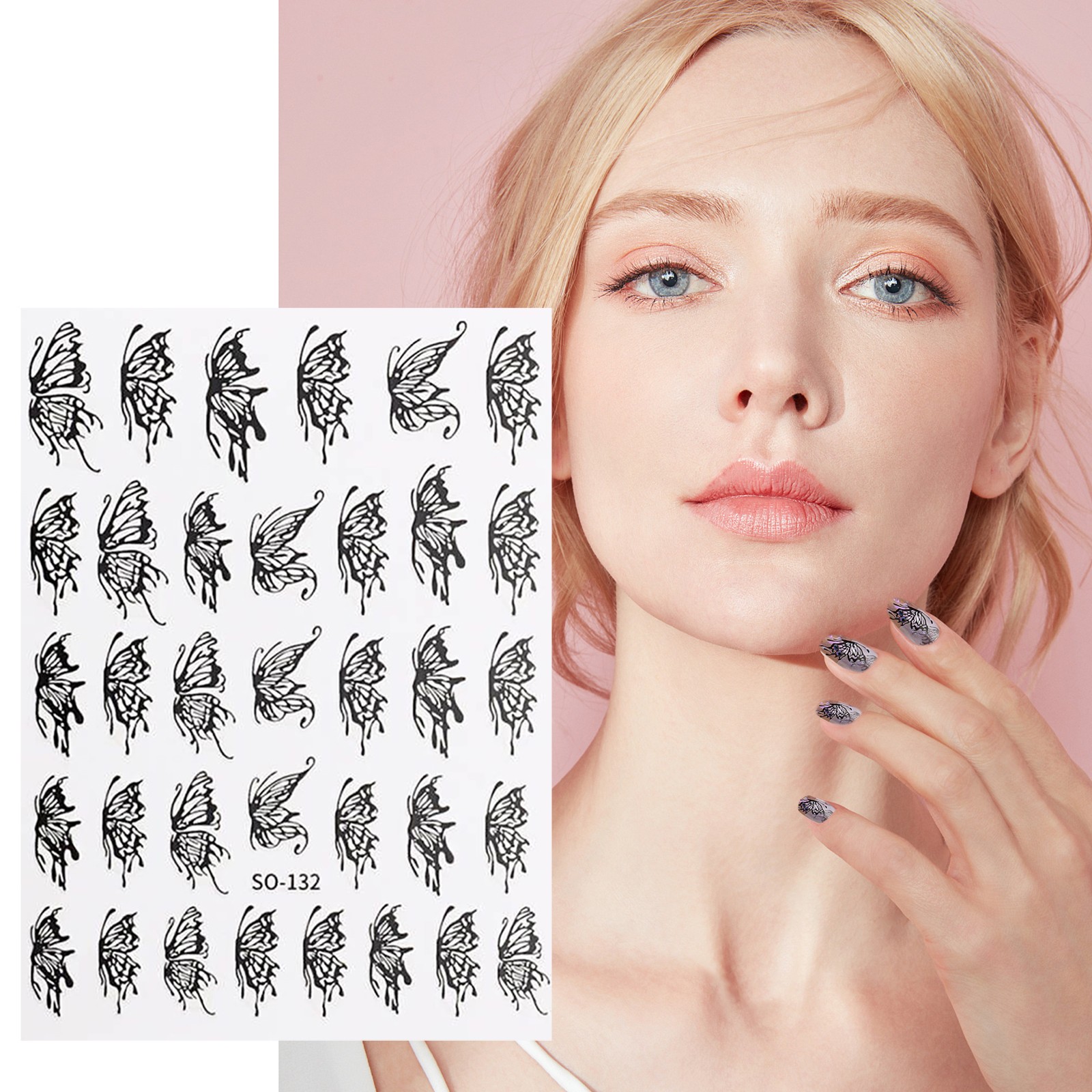 HAXMNOU Nail Stickers Women s Nail Stickers Nail Design Decorations haxmnou-nail-stickers-women-s-nail-stickers-nail-design-decorations