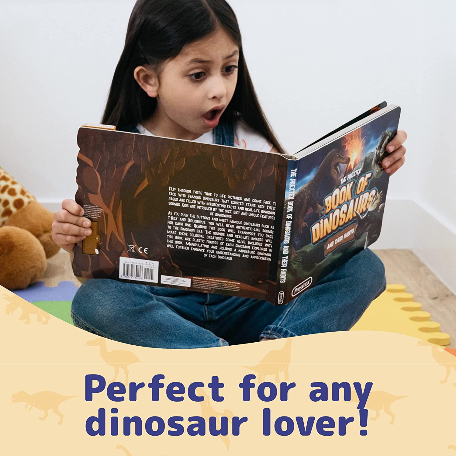 Buy Prextex Realistic Looking Dinosaur with Interactive Dinosaur Sound ...