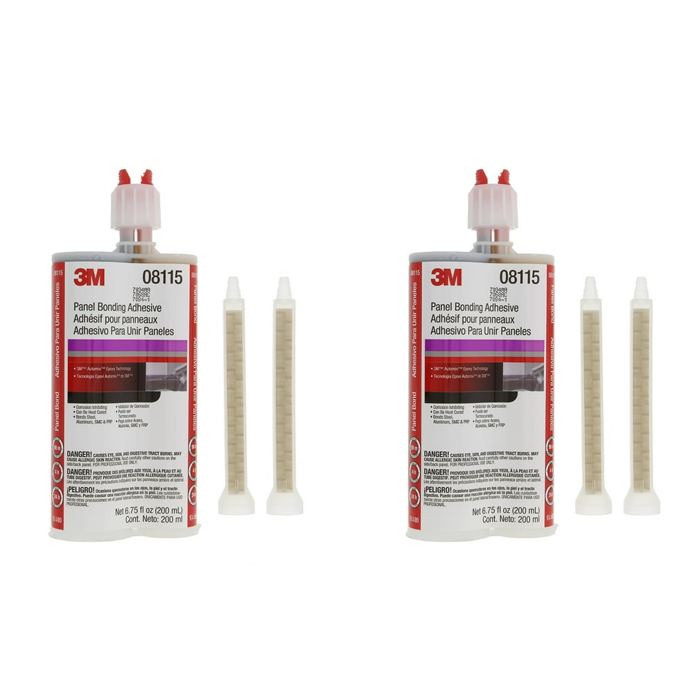 3M 08115 Panel Bonding Adhesive, 200 ml, 2 Pack - Walmart.com - Walmart.com