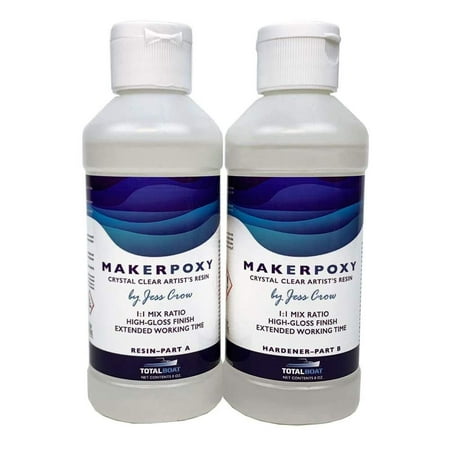 TotalBoat MakerPoxy Crystal Clear Artist's Resin by Jess Crow | Two ...