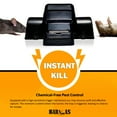 BARLAS Pest Control Rat & Mouse Trap, Dual Entry, Safe Pedal, Outdoor ...