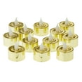 Gold Flameless Tealights By Ashland® - Walmart.com